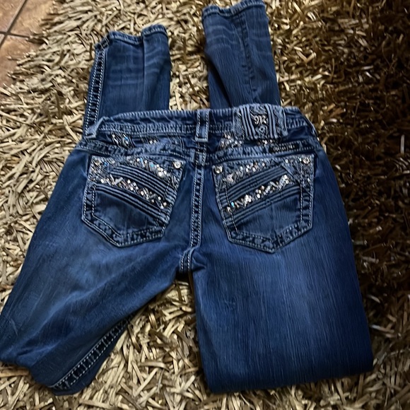 Miss Me | Jeans | Miss Me Rhinestone Straight Leg Jeans | Poshmark